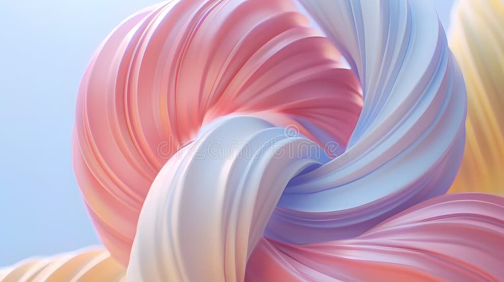 Of Pastel Colors Data Cables Stock Illustration - Illustration of ...