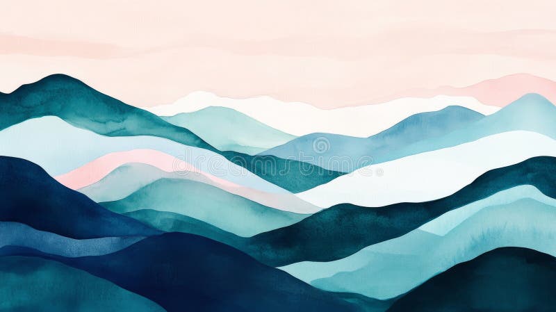 Pastel Colors Gently Merge Each Other Creating Subtle Gradient Stock ...
