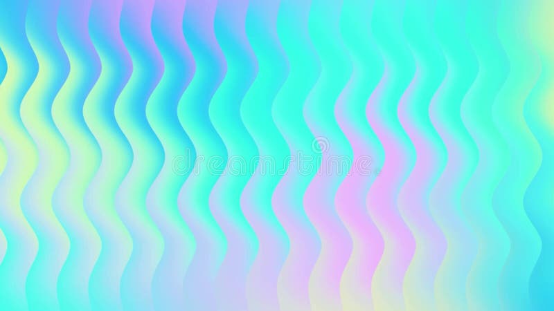 Pastel Colors Gradient Animation Title with Vertical Waves Motion Stock ...