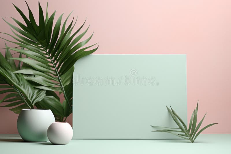 Pastel Colors Studio Still Life Set Up AI Generated Stock Illustration ...