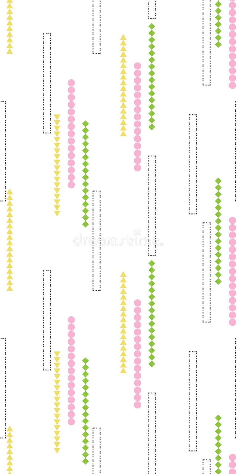Pastel Colour Abstract Shapes Vertical Columns Stock Illustrations – 2 ...