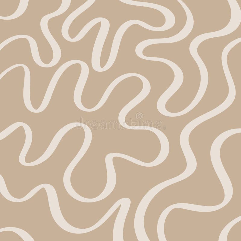 Pastel Coloured Hand Drawn Swirl Pattern Design Stock Vector ...