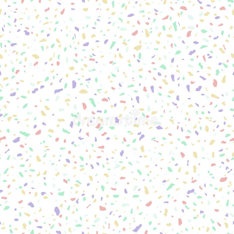Pastel Confetti Seamless Pattern Design Stock Vector - Illustration of ...