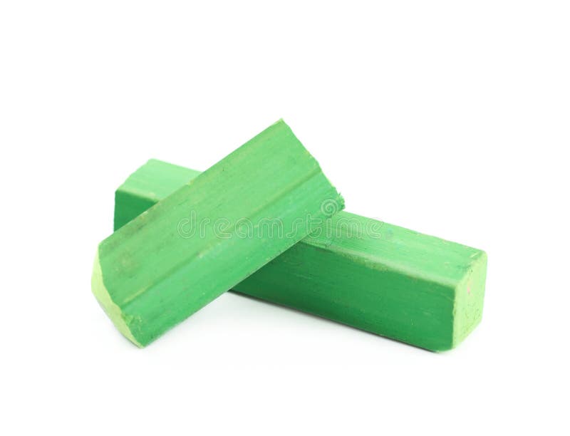 Pastel Crayon Chalk Isolated Stock Photo - Image of coloring, block ...