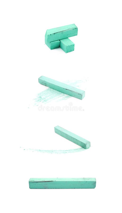 Pastel Crayon Chalk Isolated Stock Photo - Image of closeup, creative ...