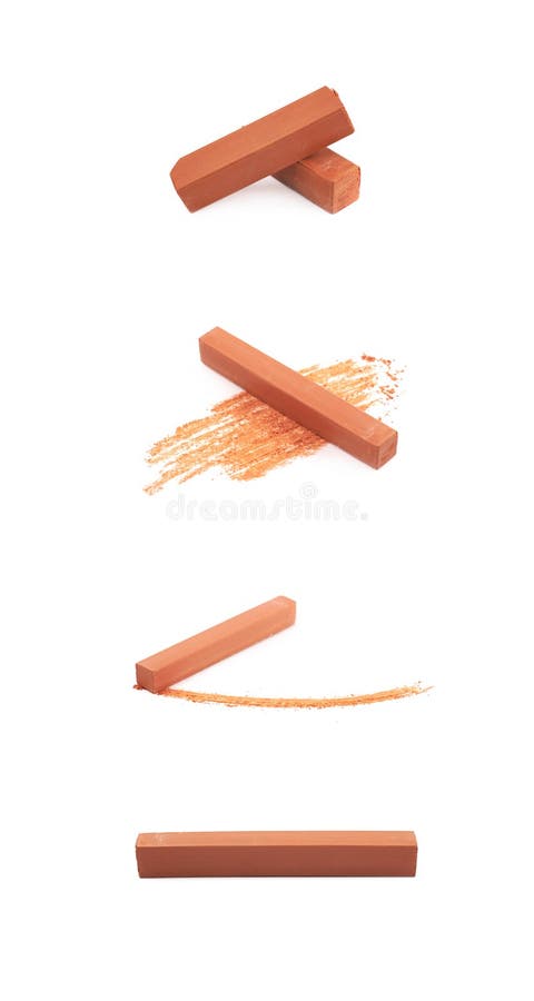 Pastel Crayon Chalk Isolated Stock Photo - Image of isolated, craft ...