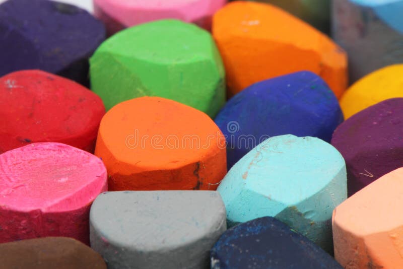 Oil Pastel Crayons stock photo. Image of rainbow, school - 15226426