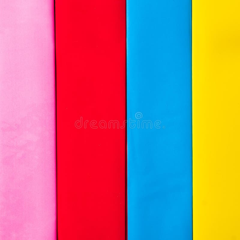 Pastel Creative Colors Paper Background; View from Above. Stock Photo ...