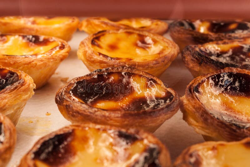 Pastel De Nata - Cream Pastry Stock Photo - Image of lisbon, cream ...
