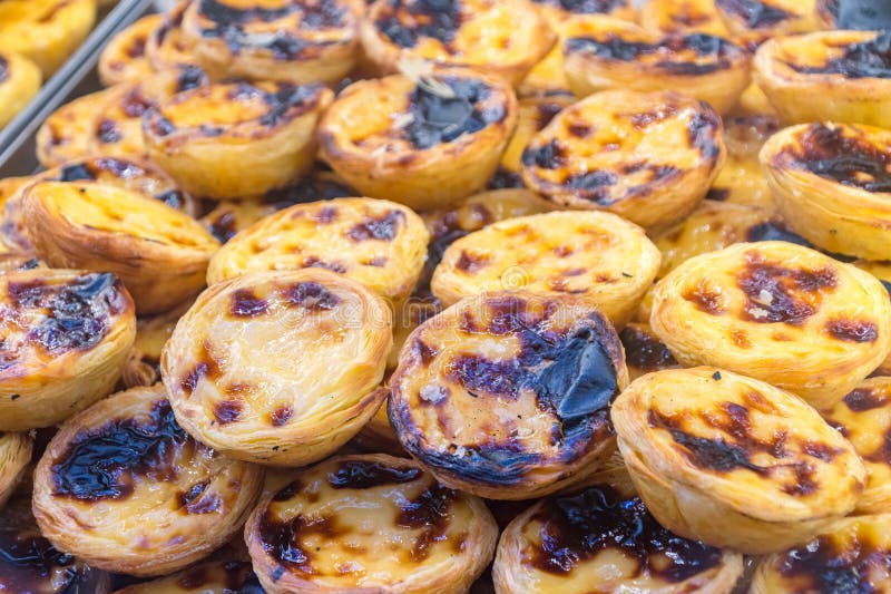 Pastel De Nata, Popular Portugal Cakes Stock Image - Image of creamy ...