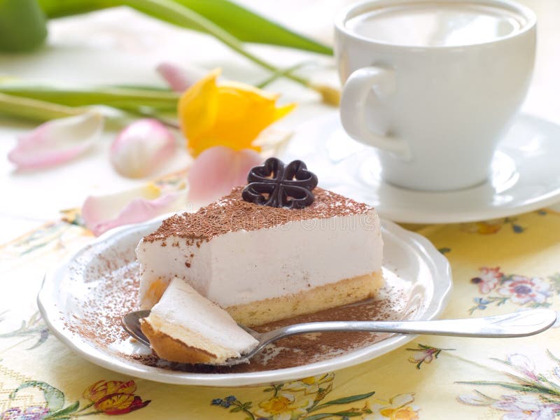 Pastel de queso foto de archivo. Imagen de chocolate - 19347194
