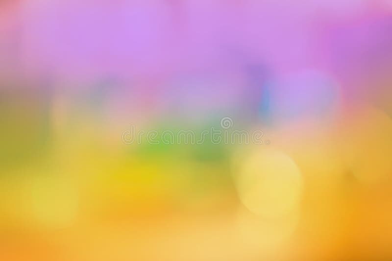 Pastel Defocused Lights Background. Bokeh Abstract Blurred Pastel ...