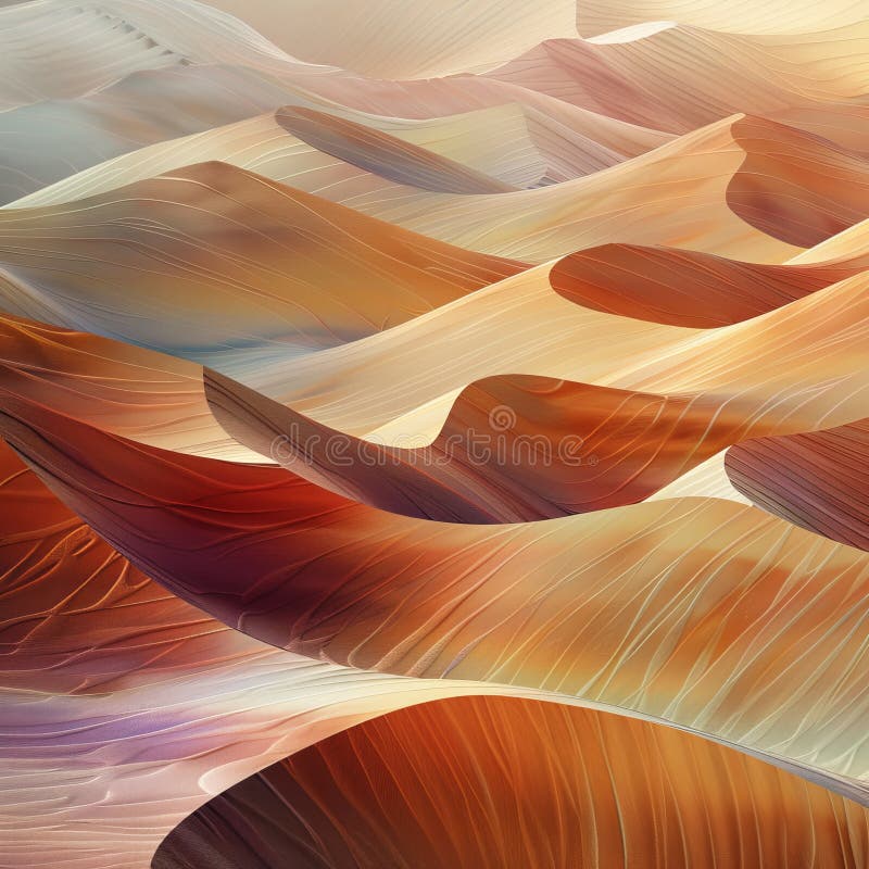 Pastel Desert Dreamscape stock image. Image of desert - 313461291