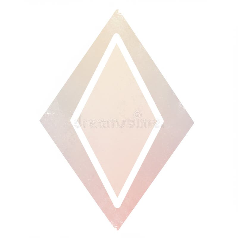 Pastel Diamond Geometric Shape Gradient Background Stock Illustration ...