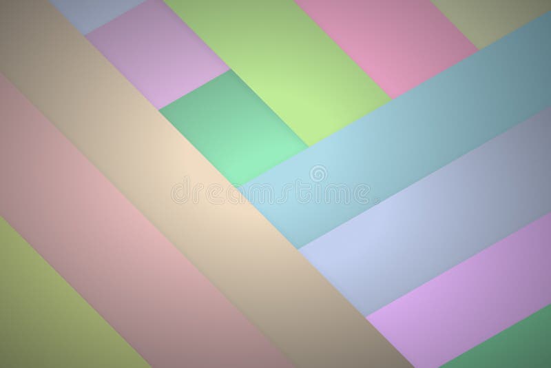 Pastel Different Color Tone Strips Background with Gradient Fill Stock ...