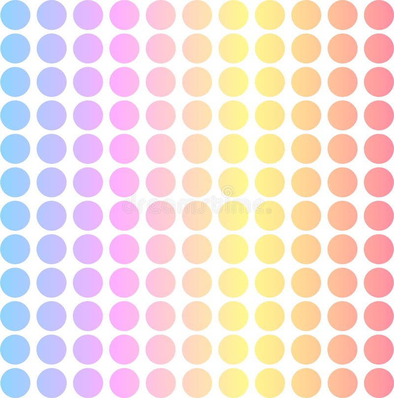 Pastel Dot Matrix Background Stock Illustration - Illustration of ...