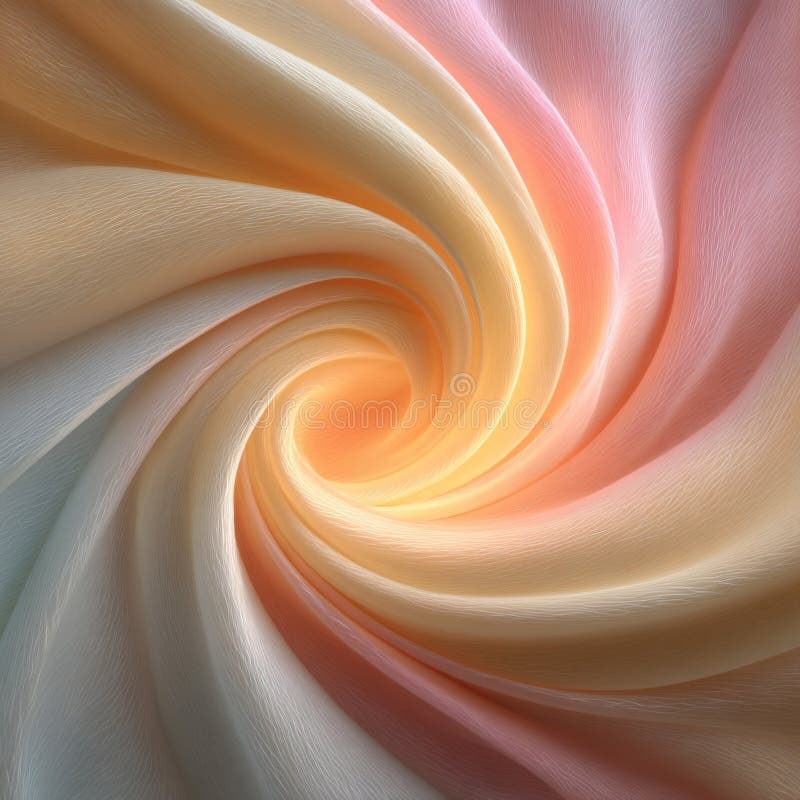 Pastel Fabric Swirl Texture Background Stock Illustration ...