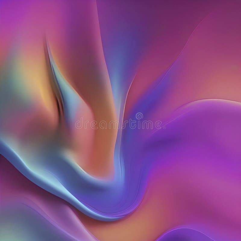 A Pastel Fire. Color Gradient Background. Ai-Generated Stock ...