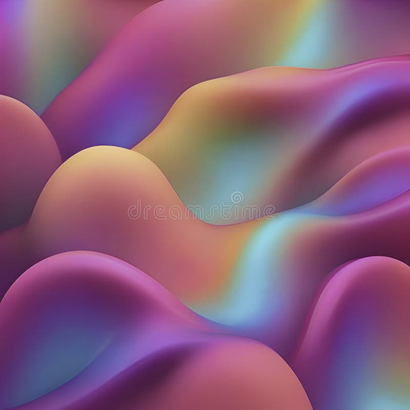 A Pastel Fire. Color Gradient Background. Ai-Generated Stock ...