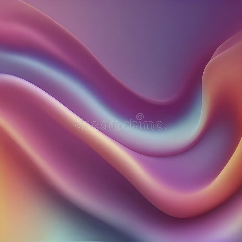 A Pastel Fire. Color Gradient Background. Ai-Generated Stock ...
