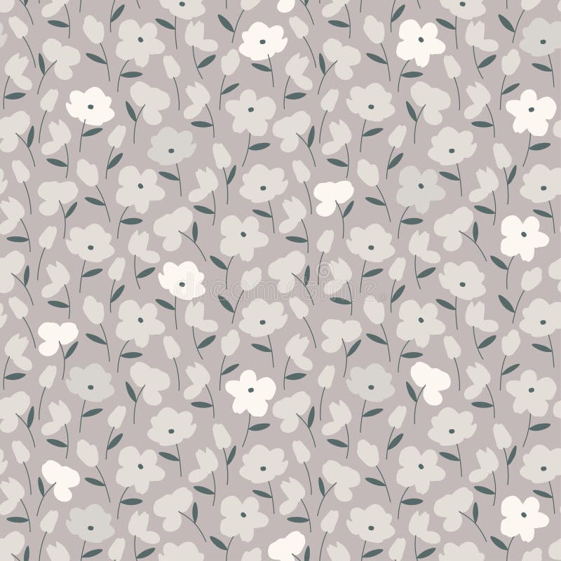 Pastel floral pattern stock vector. Illustration of pastel - 39270288