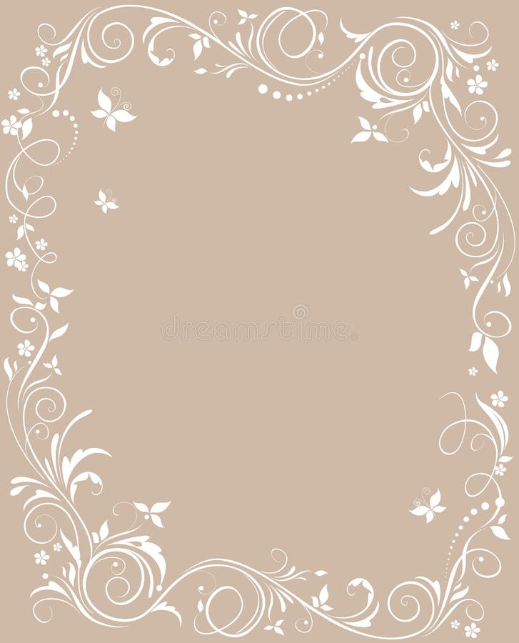 Pastel floral template stock vector. Illustration of decorative - 54679423