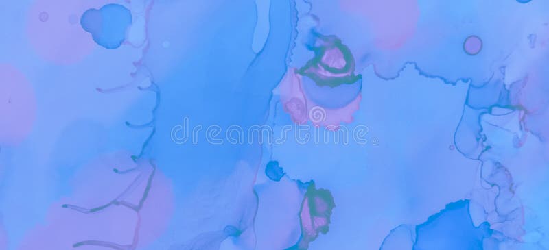 Pastel Flow Liquid. Gradient Ink Stains Pattern Stock Photo - Image of ...