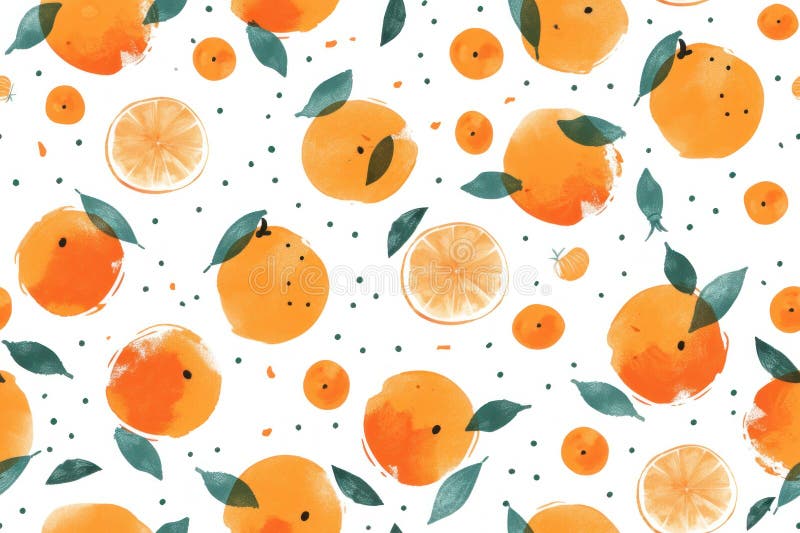 Pastel Fruit Pattern on Transparent Background Stock Illustration ...