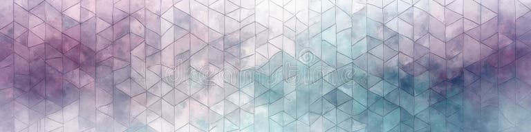 Pastel Geometric Pattern with Herringbone Design and Subtle Purple and ...