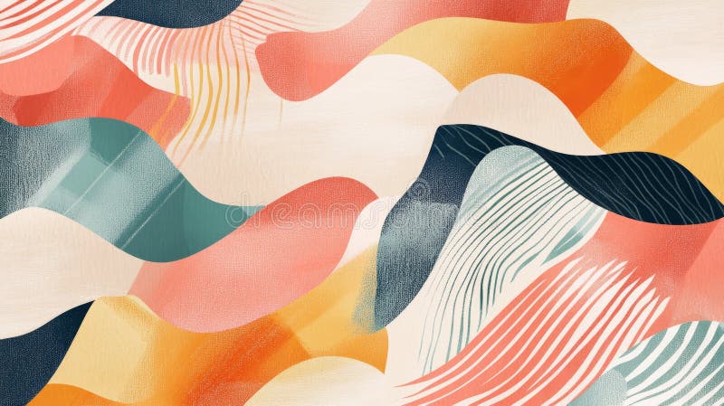 Pastel Geometric Patterns for Modern Illustrations and Designs ...