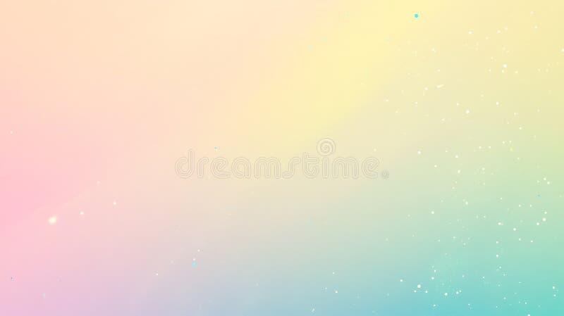 Pastel Gradient Background with Scattered Light Particles Stock ...