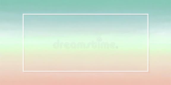 Pastel Gradient Background with a Simple White Frame for Versatile ...