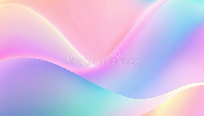 Pastel Gradient Background with Smooth Flow Stock Image - Image of ...