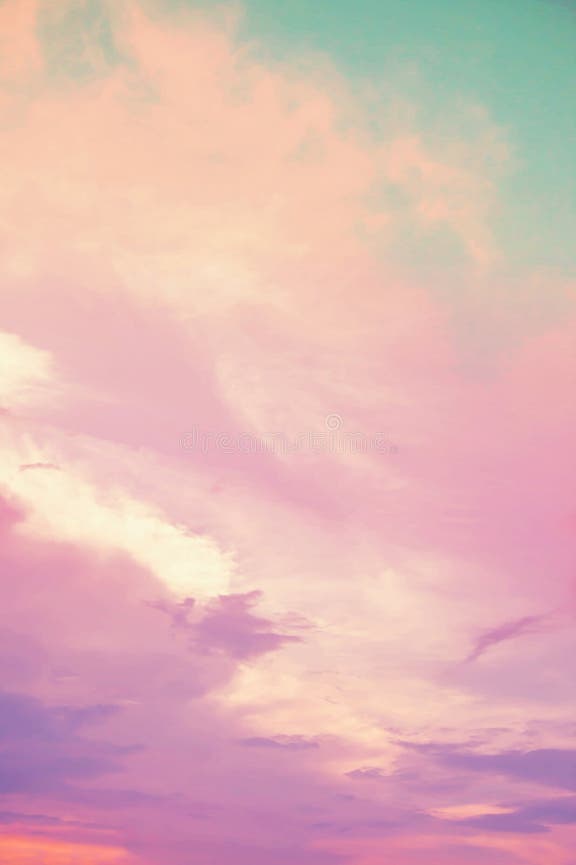 Pastel Gradient Sky Pattern. Gradient Backgrounds with Texture. Sky in ...