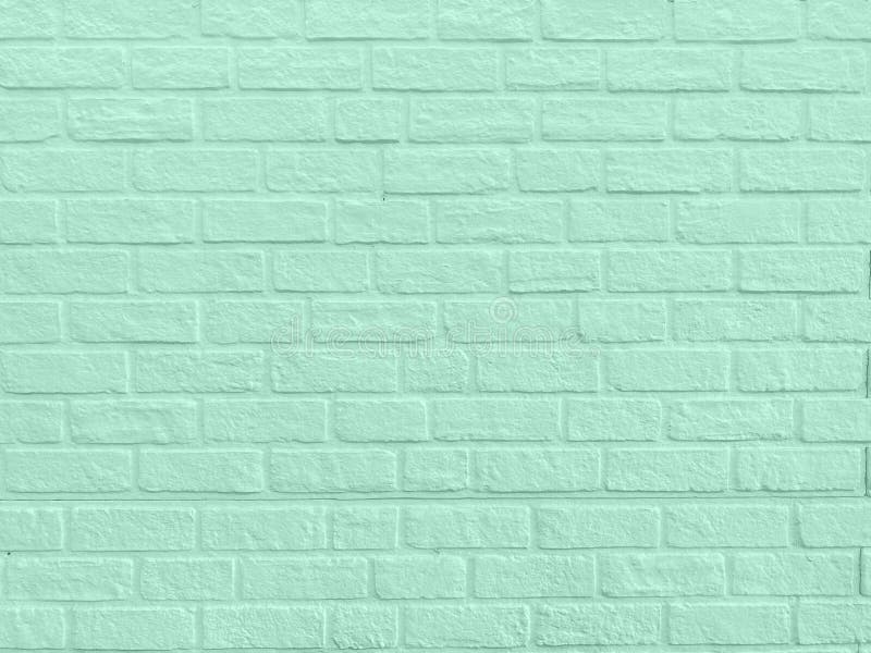 Pastel Green Brickwork Texture Wall Background Stock Photo - Image of ...
