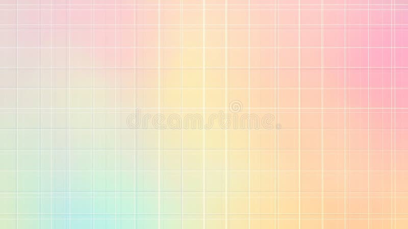 Pastel Grid Background Soft Gradient Colors Stock Illustration ...
