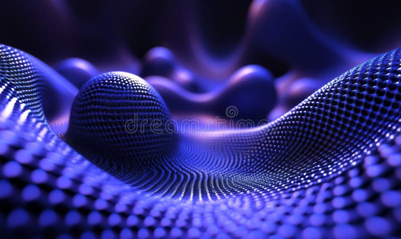 Pastel-hued Spheres in an Abstract 3D Design Background. Stock Photo ...