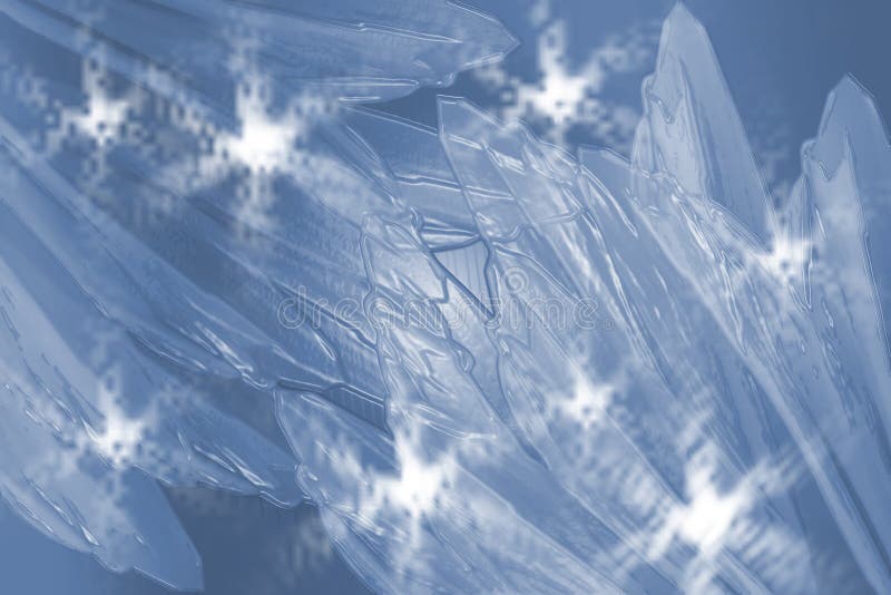 Pastel Icy Flower Petals stock illustration. Illustration of romantic ...