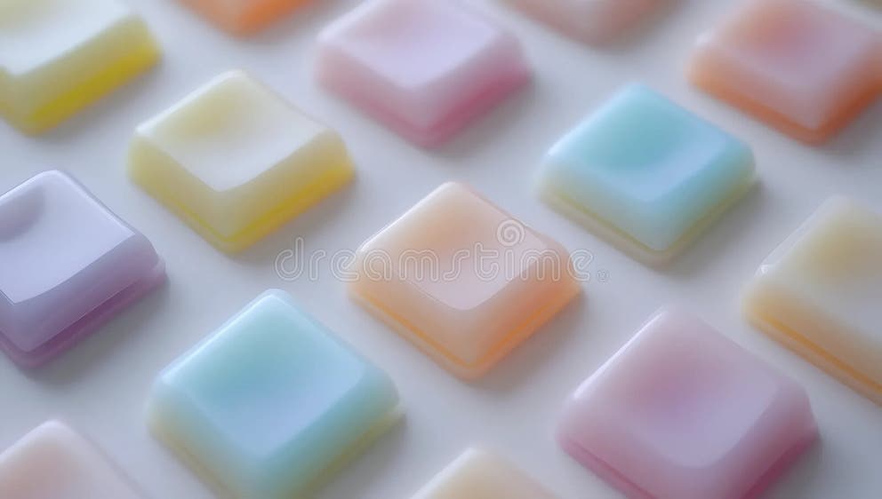 Pastel Keycaps Grid Texture Stock Illustration - Illustration of ...