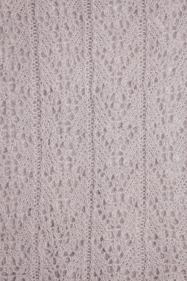 Pastel Knitted Fabric with Visible Knitted Pattern. Close Up. Copy ...