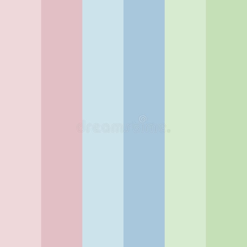 Pastel Lines. Seamless Pattern in Cartoon Style Stock Illustration ...