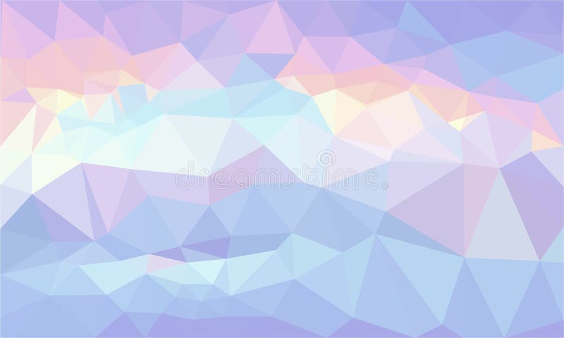 Pastel Low Poly Elegant Background, Vector Multicolor, Colorful Luxury ...