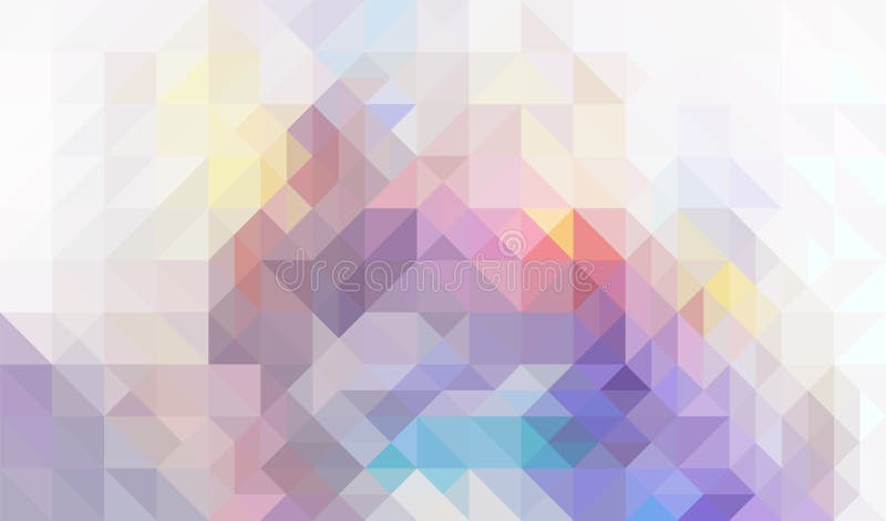 Pastel Low Poly Elegant Background, Vector Multicolor, Colorful Luxury ...