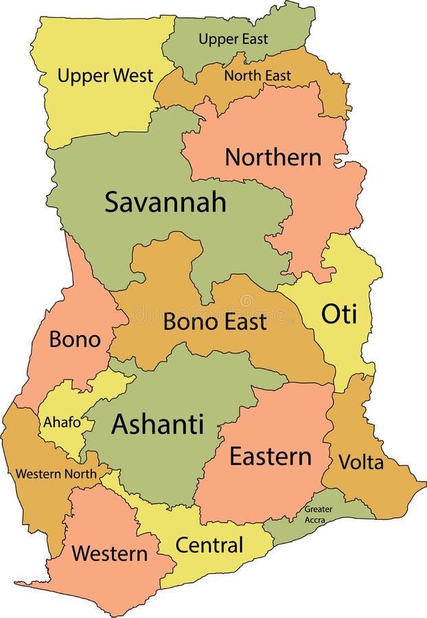 Ashanti Map Stock Illustrations – 78 Ashanti Map Stock Illustrations ...