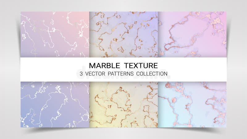 Marble Texture, Premium Set of Vector Patterns Collection, Abstract ...