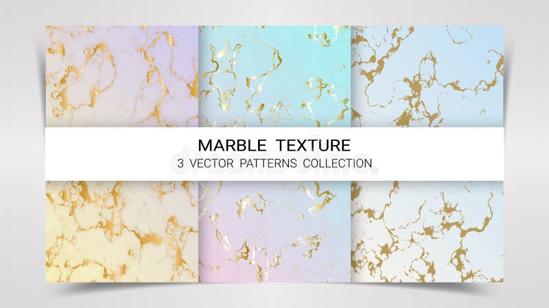 Marble Texture, Premium Set of Vector Patterns Collection, Abstract ...