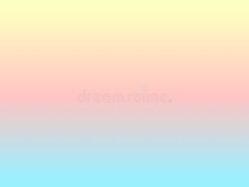 Pastel Multi Color Gradient Background, Stock Illustration ...