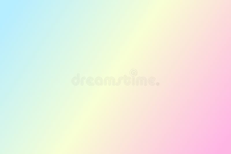 Pastel Multi Color Gradient Background, Stock Illustration ...