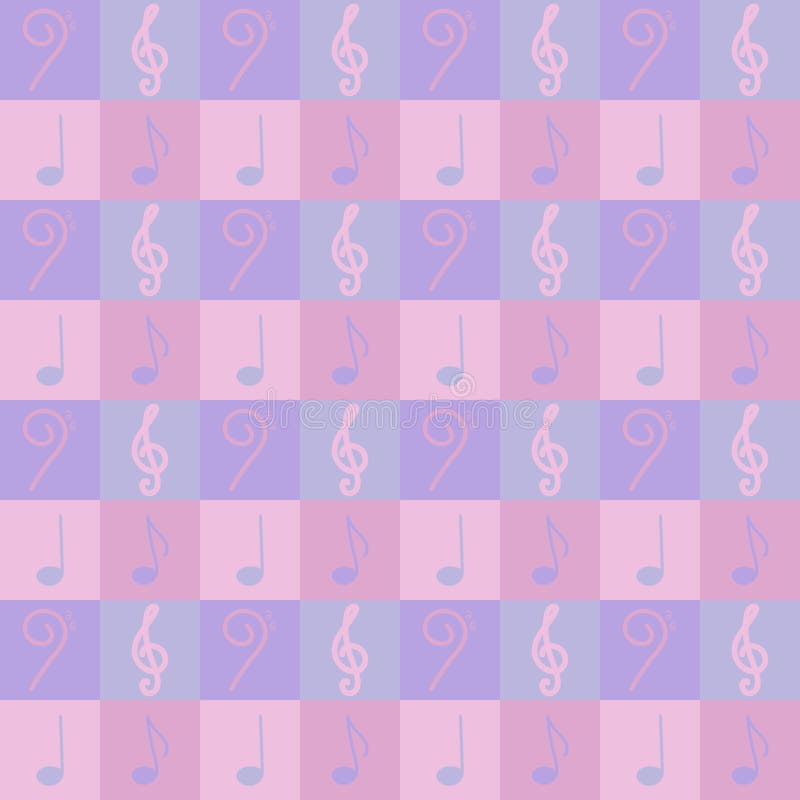 Pastel music pattern stock vector. Illustration of pastel - 356203521