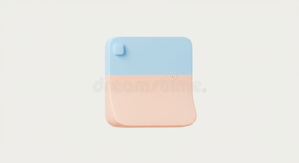Pastel Note App Icon stock illustration. Illustration of generated ...